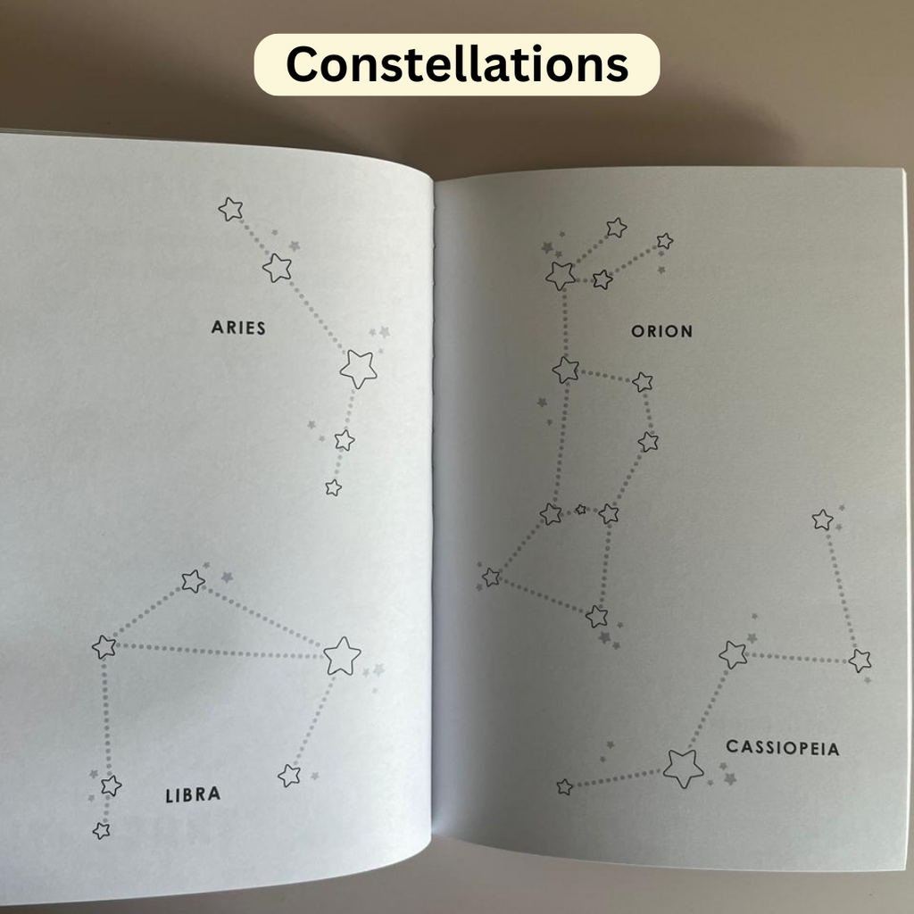 Personalised Space Themed Activity Book – Elemeno Kids India