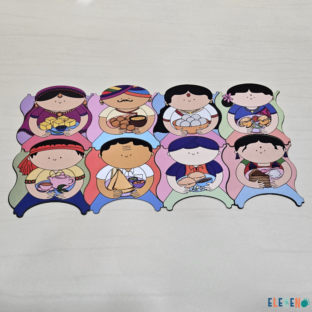 Cultural Coasters - Snacks of India. – Elemeno Kids India