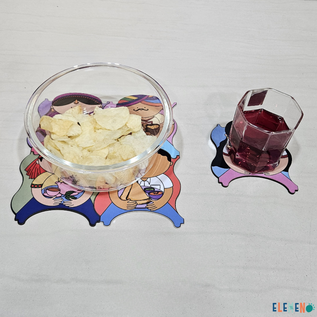 Cultural Coasters - Snacks of India. – Elemeno Kids India