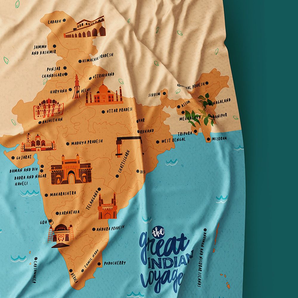 INDIA MAP – MAT – Elemeno Kids India